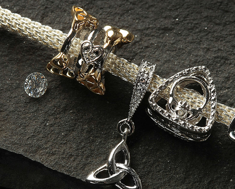 CZ Charms | Sterling Birthstone Charm Bracelets | Birth Stone Charm ...